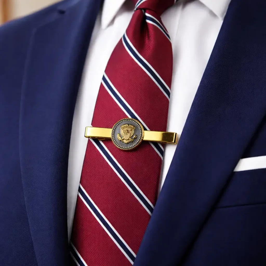 Presidential Tie Clip | Presidential Gold-Plated Tie Clip